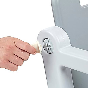 ECR4Kids Toddler Plus Desk and Chair, Kids Furniture, Grey/Light Grey