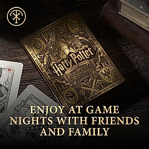 theory11 Harry Potter Playing Cards - Yellow (Hufflepuff)