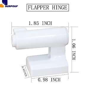 SURPOUF DA61-08305A 3PCS Refrigerator Door Hinge Fits for Samsung