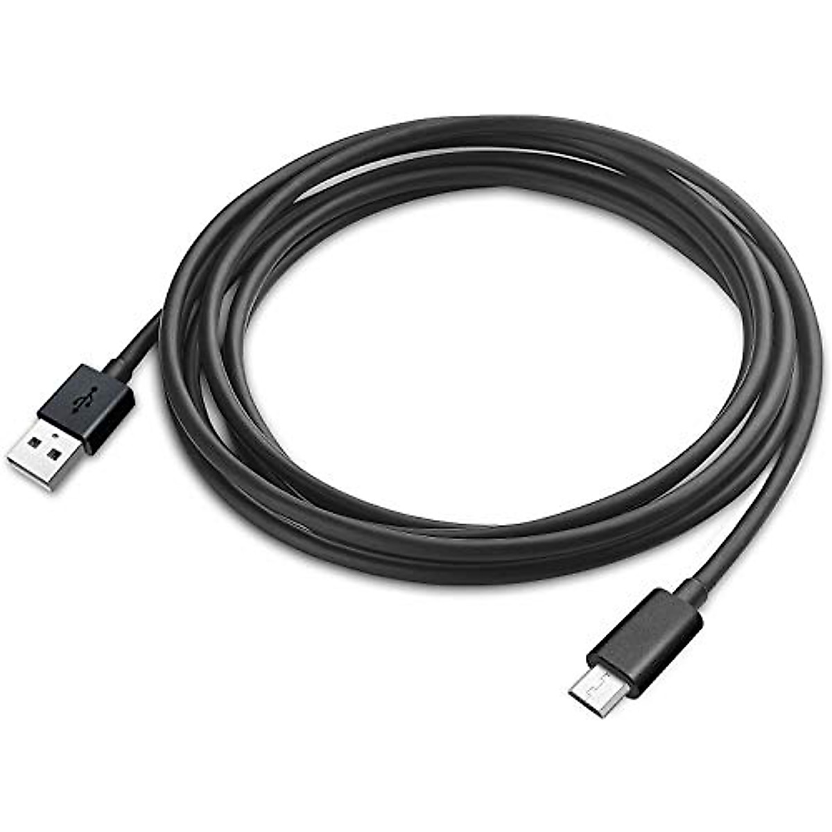 Akingdleo Replacement Xbox One Charging Cable,Play Charge Cord Compatible for Xbox One S/Xbox One Elite/Xbox One X/DualShock 4 Controllers (Black 5FT)