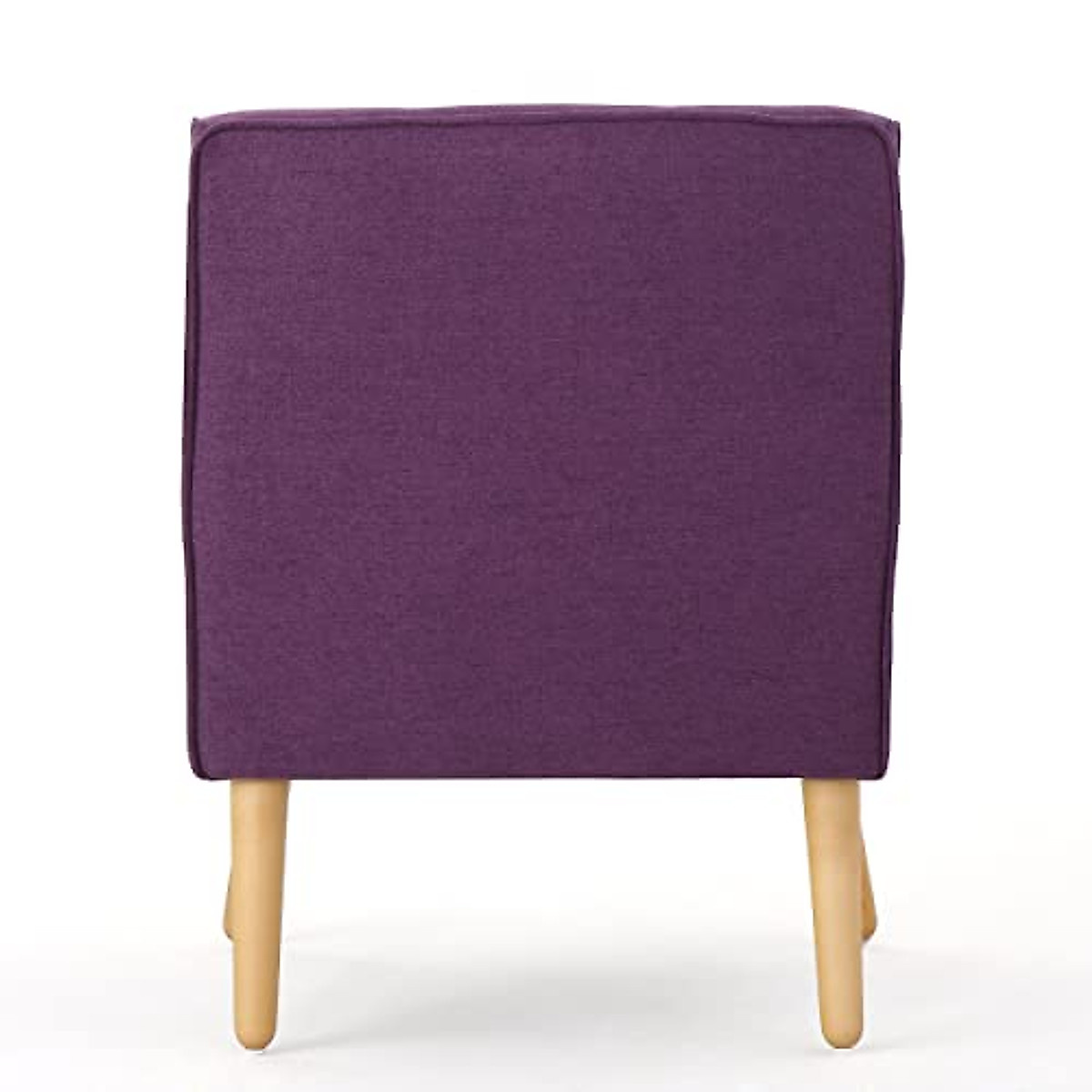 Christopher Knight Home Felicity Mid-Century Fabric Arm Chair, Purple