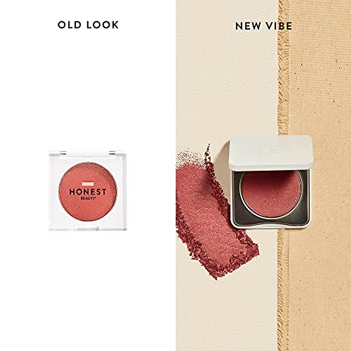 Honest Beauty Lit Powder Blush, flirty 0.138oz