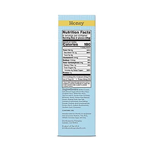 Pamela's Gluten Free Graham Crackers, Honey, Pie Crust, S'mores & Snacks, 7.5 Ounce (Pack of 6)