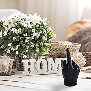 Middle Finger Scented Candle, Black Gifts Candle for Women, Fragrance Candle Gift for Sister Friend, Soy Wax Long Lasting Scented Candle for Home Bedroom Decoration Birthday Gift