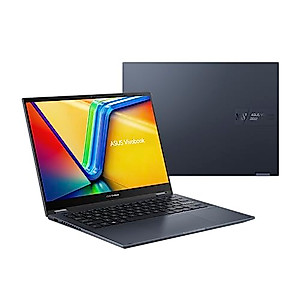 ASUS Vivobook S 14 Flip 2-in-1 14" FHD+ 16:10 Touchscreen (16GB RAM, 2TB SSD, AMD 6-Core Ryzen 5 5600H (Beats i7-1165G7), Active Pen) Business Laptop, Backlit, FP, FHD Webcam, Win 11 Pro, Quiet Blue