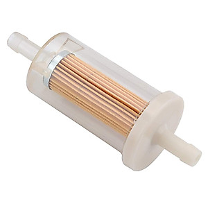 Wellsking 845125 695666 Fuel Filter for BS 691035 493629 5065 5065D 5065K Lawn Mower Tractor JohnD-eer D100 D105 D110 D120 D125 D130 D140 1/4" ID Gas Filter