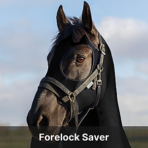 RESISTANCE Premium Horse Sleazy Full Body Slicker with Zipper Face & Forelock Saver Horse Care Sheet