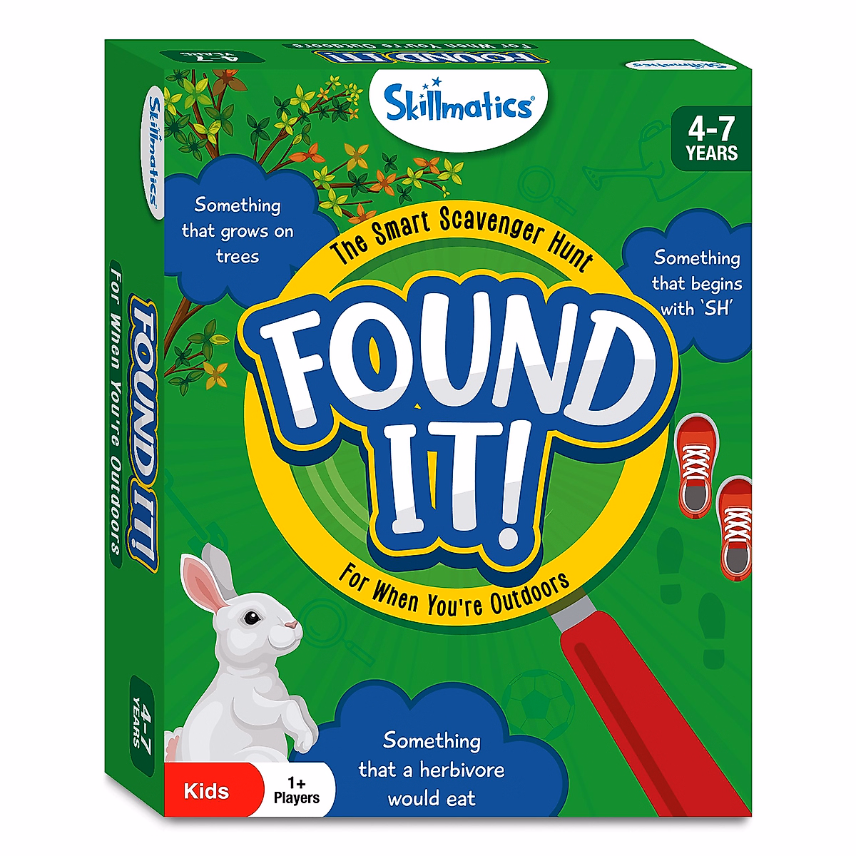 Skillmatics Card Game - Found It Outdoor, Scavenger Hunt for Kids, Boys, Girls, & Families Who Love Board Games Educational Toys, Gifts Ages 4, 5, 6, 7