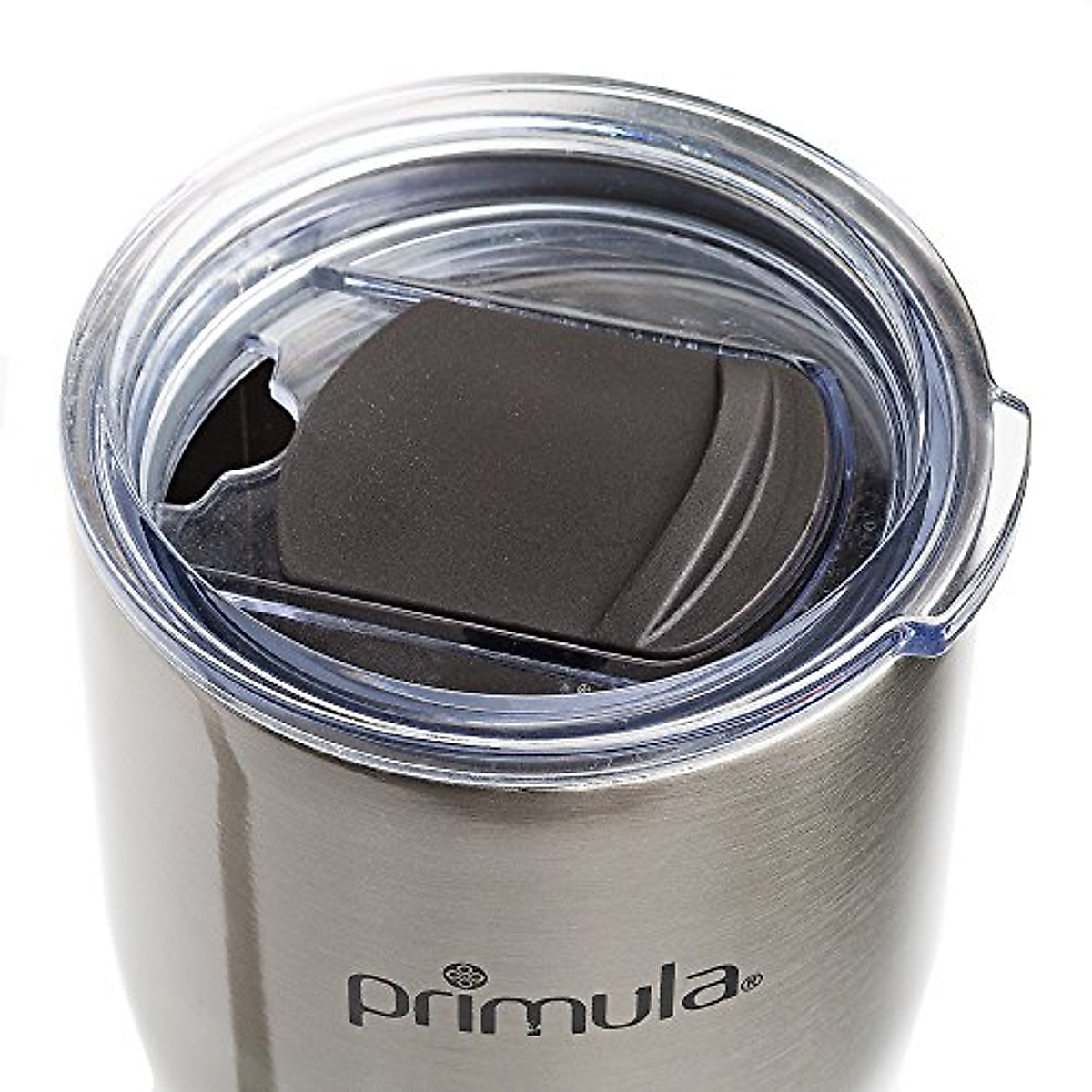 Primula Avalanche Double Walled Vacuum Sealed Thermal Insulated Tumbler Stays Cold or Hot All Day Long, Reusable Thermos, 1 Count (Pack of 1), Brushed Stainless Steel