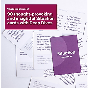 Reviive Uncover Me: Interactive Adult Card Game for Couples and Friends, Date Night Party Game, Communication and Conversation Starter