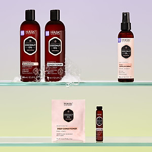 Hask Monoi Coconut Oil Nourishing Shampoo, 12 Ounce