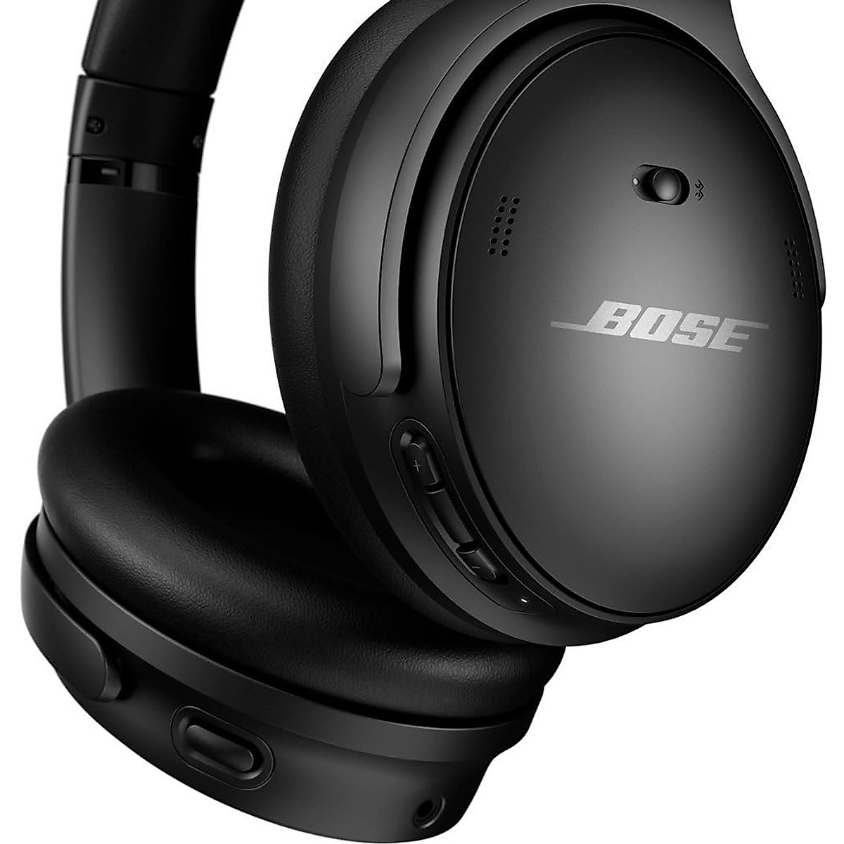 Bose QuietComfort 45 Bluetooth Wireless Noise Cancelling Headphones - Triple Black (Renewed)