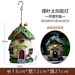 XIANGGELI Creative Jewelry Solar Decorative Light House Decoration Outdoor Villa Garden Courtyard Home Balcony