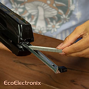 EcoElectronix Standard Staples - Jam-Free Staples Compatible with Most Desktop Staplers - 1/4" Length, 210 Staples Per Strip - at Home or Professional Office Supplies