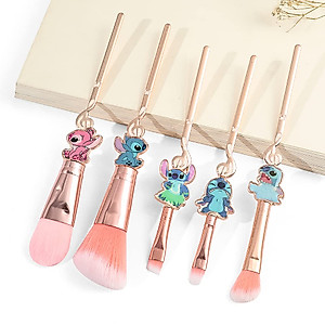 Cute Cartoon Makeup Brush Set, 5 Pieces (MS0176)