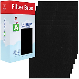 Filter Bros HRF-A300 6 Activated Carbon Replacement Fits Honeywell HPA300 Series