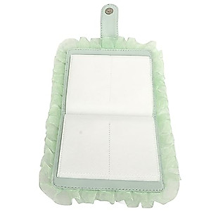 Camera Picture Album, High Transparency 64 Pockets Light Buckle Design Mini Film Photo Album for Display (Green)