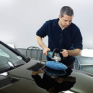 20 Pieces 9 to 10 Inches Buffer Pads Car Polisher Bonnet Orbital Buffer Bonnets Microfiber Bonnet Polishing Bonnet Buffing Pad Cover