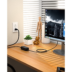 12V AC Charger Fit for Dell 22'' 23'' 24'' Monitor S2440LB S2340M S2440L S2719H S2319NX S2340MC S2419NX S2740L LED-Lit LCD Screen Power Adapter Supply Cord