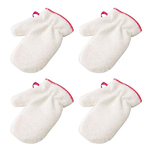 CCUUHJ 2 Pairs Microfiber Dusting Gloves Washable Reusable Cleaning Mittens Gloves Kitchen Dishwashing Glove for Women (2 pair)
