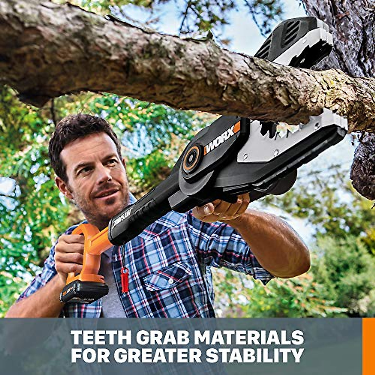 WORX WG320 20V Power Share JawSaw Cordless Chainsaw