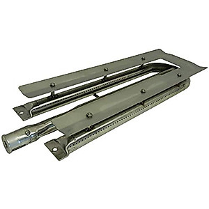 Htanch SA5481(2-Pack) 21 7/8" Stainless Steel Viking Grill Burner Replacement for Viking 316-911, VGBQ 30, VGBQ 41, VGBQ 53 in T Series, VGBQ030-2T, VGBQ300-2RT/E, VGBQ3002RE, VGBQ3002RE1, VGBQ3002RT