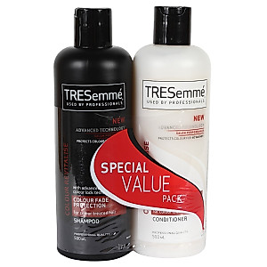 New Tresemme Colour Fade Revitalise Shampoo Conditioner Twin 500ml by TRESemme