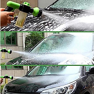 Yosoo Multifunction Auto Car Foam Water Gun High Pressure Car Wash Water Gun Car Washer Sprayer Nozzle Bubble Garden Sprayer