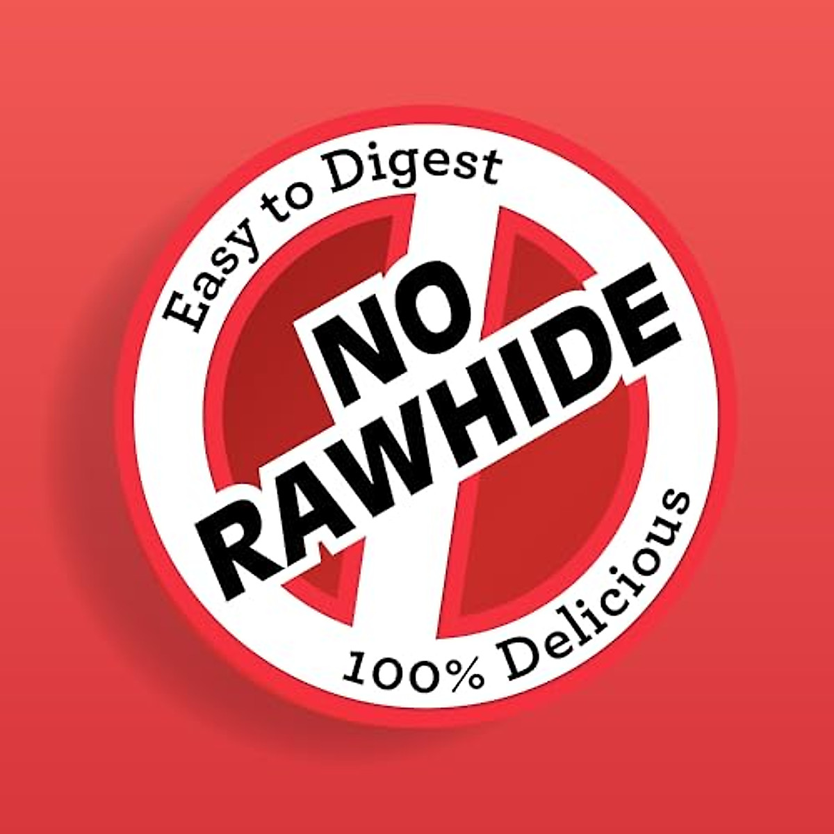 DreamBone DreamSticks with Real Bacon and Cheese Flavor, Rawhide Free Dog Chew Sticks 15 Sticks