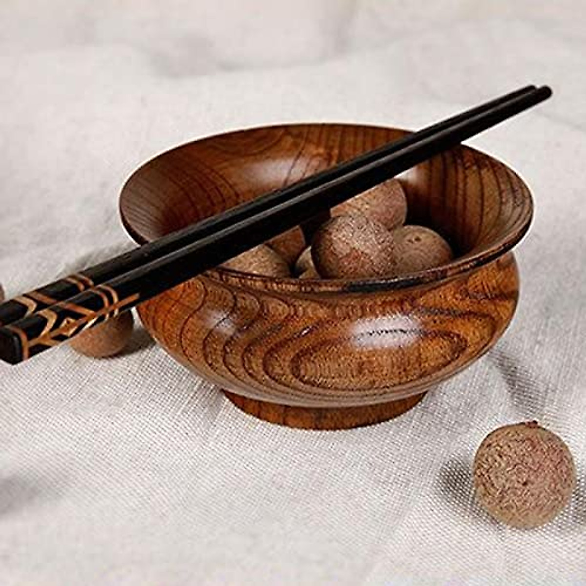 BYNNIX Log Small Wine Glass Solid Wooden Handmade Water Cup Jujube Wooden Retro Wood Teacup Milk Tea Cups Coffee Mugs Wine Cups Wood Milk Mugs For Adults
