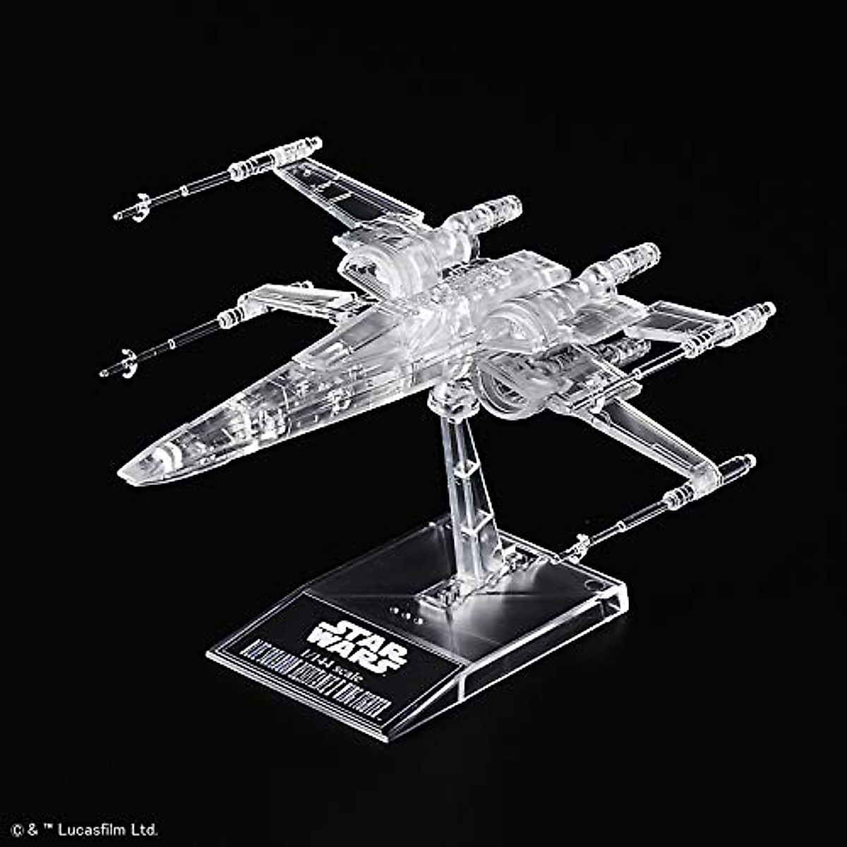 Bandai Hobby - Star Wars - The Last Jedi Clear Vehicle Set, Bandai Spirits VM Model Kit