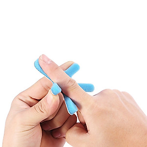 1 PC Toad Finger Splint Aluminium Sponge Finger Knuckle Immobilizer Adajuatable Finger Guards for Pain Relief Sport Injuries (M)