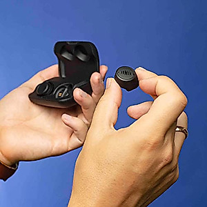 Nuheara IQbuds 2 MAX Hearing Amplifier with Personalization via IQbuds™ App, 7 Preset Programs, Bluetooth, Rechargeable, Active Noise Cancellation, 1 Pair of Earbuds