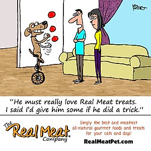 Real Meat, Air-Dried Jerky Treats, Free-Range, All-Natural Fish & Venison Cat Treats 3oz