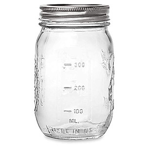 Ball Regular Mouth 16-Ounces Mason Jar with Lids and Bands (12-Units), 12-Pack, AS SHOWN