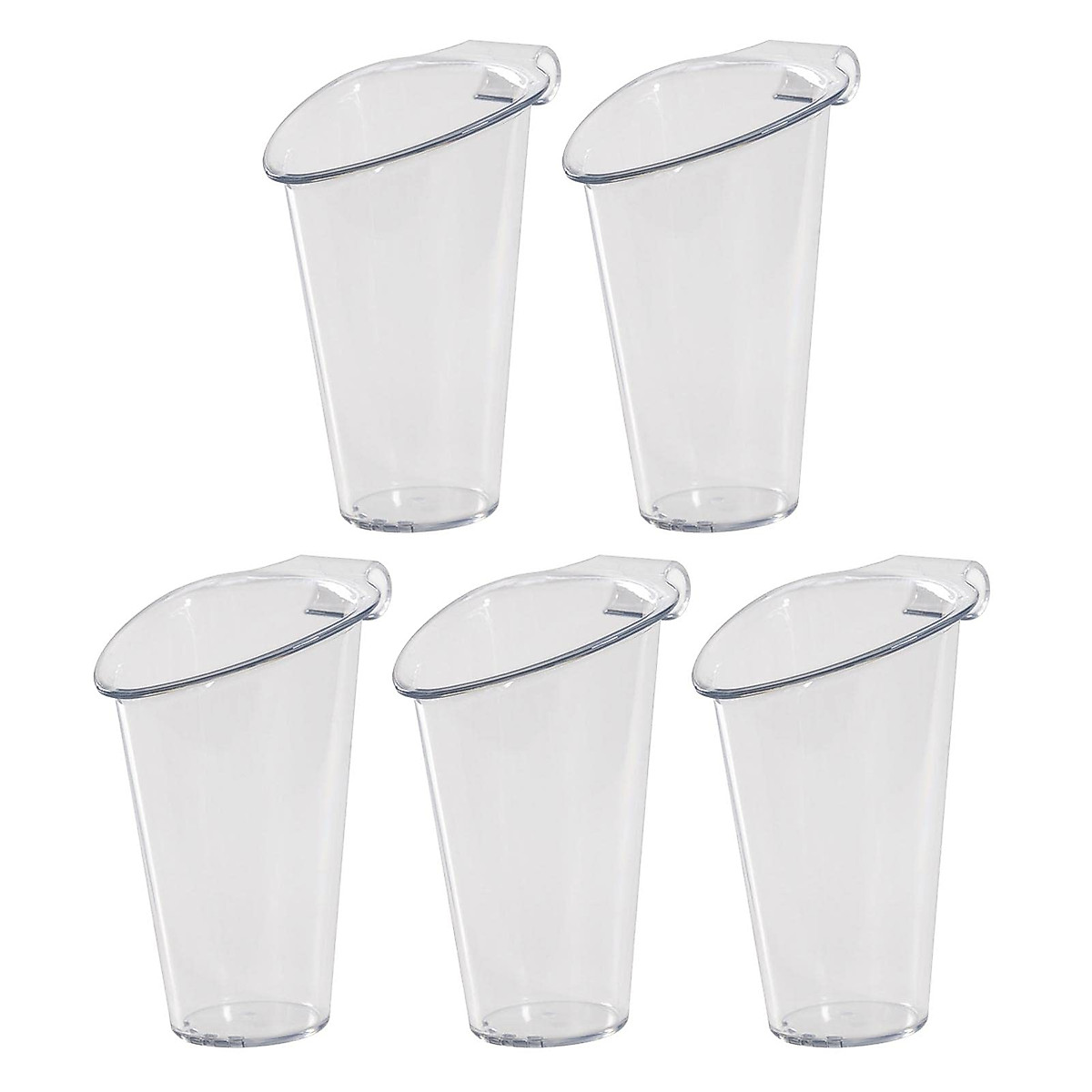 Set of 5 Refrigerator Storage Compartments - Refrigerator Storage Containers - Kitchen Pantry, BPA-Free Freezer Storage Containers Set of 5 Fridge Containers, Food Cabinet for Kitchen Hinaa