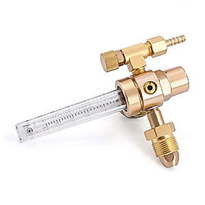 HZXVOGEN Flowmeter Argon Co2 Gas Regulator Tig Mig Welding Pressure Reducer Flow Gauge