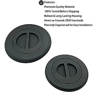 Trucks Towing Prep Group Bed Plug Cover Kit 5th Wheel for 2014-2019 Dodge Ram 1500 2500 3500 Pickups Replace 68225506AA