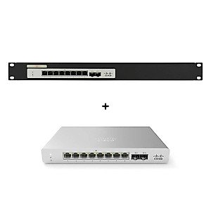 R RACKMOUNT·IT | RM-CI-T3 | Rack Mounting Kit for Cisco Meraki Go GS110-8/Go GS110-8P/120-8-HW / 120-8LP-HW