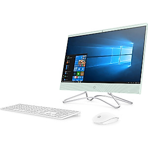 HP 2019 New 22-inch FHD All-in-One Computer, Intel Celeron G4900, 4GB RAM, 1TB Hard Drive, Windows 10