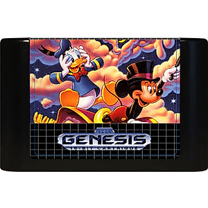 World of Illusion Starring Mickey Mouse and Donald Duck (Sega Genesis / Megadrive) – Reproduction Video Game Cartridge