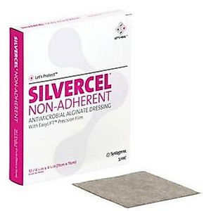 Silvercel 900404 Antimicrobial Alginate Dressing, 1 Each