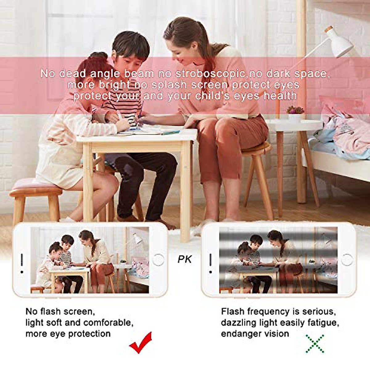 OMAYKEY 12W Dimmable Large LED Globe Bulb 100W Equivalent 1000 Lumens, 5000K Daylight White E26 Medium Base, Vintage Edison G125 Large Globe Clear Glass LED Filament Light Bulb, Deep Dimming Version