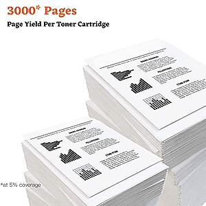 TONERNEEDS Compatible Brother TN760 Cartridge – Toner Replacement for TN760 TN-760 TN730 to Use with HL-L2350DW HL-L2395DW HL-L2390DW HL-L2370DW MFC-L2750DW MFC-L2710DW DCP-L2550DW (Black, 4 Pack)