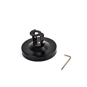 TWAYRDIO Angle Adjustable 180° Radio Antenna Magnetic Mount 10CM/4 Inch Base for Car Mobile Transceiver