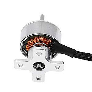 1811 3800KV RC Metal Motor, Brushless Motor Accessory for RC Fixed Wing Airplane Drone