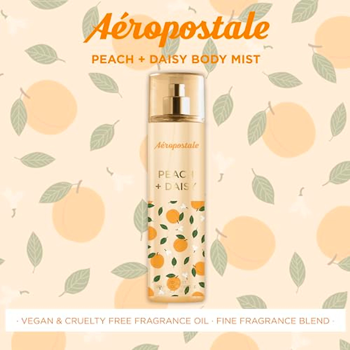 Aeropostale Peach + Daisy Body Mist, 8 fl. oz