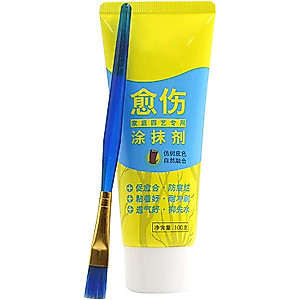 Anshka Plant Restoring Regrowth Sealant, Bonsai Tree Wound Paste, Tree Wound Bonsai Cut Paste, Smear Agent Pruning Compound Sealer with Brus (1pcs)