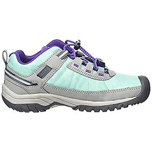 KEEN Targhee Sport Breathable Easy On Lightweight Hiking Shoes, Waterfall/Vapor, 2 US Unisex Big Kid