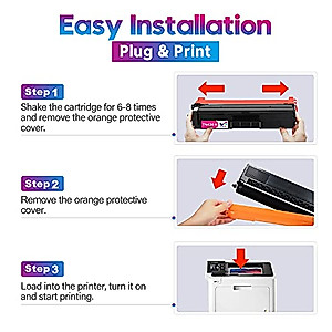 ONLYU Compatible Toner Cartridge Replacement for Brother TN436 TN436BK TN433 TN436BK TN431 for HL-L8360CDW MFC-L8900CDW HL-L8360CDWT HL-L8260CDW HL-L9310CDW MFCL8610CDW MFCL9570CDW Printer (4-Pack)